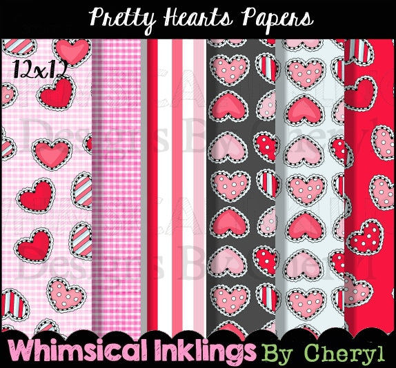 The Krafty Paper Collection FIVE| Paper Printables| Digital Paper ...